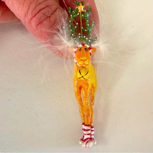 Department 56 | Holiday | Vintage Department 56 Patience Brewster Dog Deer Ornament | Poshmark